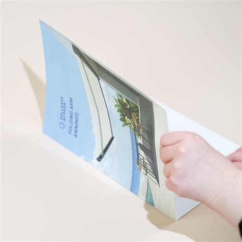 4pp A4 Brochure Pamphlet