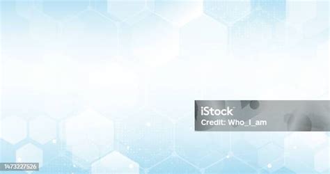 과학과 건강 관리 개념 배경을 가진 추상 파란색 육각형 모양 벡터 그림 배경 주제에 대한 스톡 벡터 아트 및 기타 이미지 배경 주제 과학 육각형 Istock