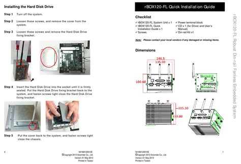AXIOMTEK RBOX120 FL QUICK INSTALLATION MANUAL Pdf Download ManualsLib