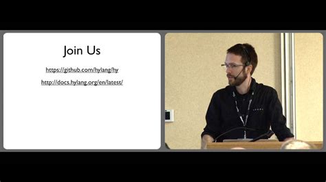 hy a lisp that compiles to python jame king youtube