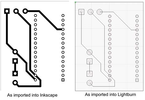 DXF From KiCAD Import Problems Tips And Tricks LightBurn Software Forum