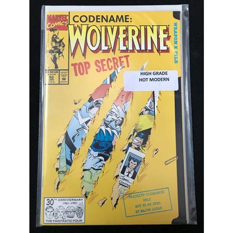 Marvel Comics Code Name Wolverine No50