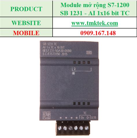 Module mở rộng Analog output SM 1232 AQ 2x14 bit