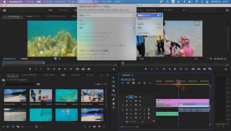 adobe premiere proでテロップを入れるには？ ノリックジオグラフィック for webエンジニア
