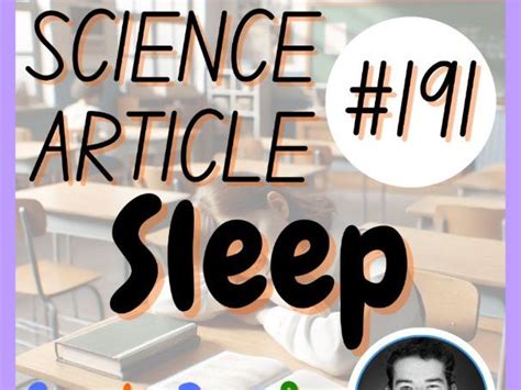 Sleep Health Science Reading Comprehension Passage And Questions