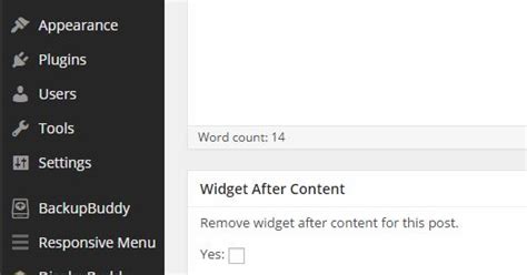 Add Widget After Content Wordpress Plugin Wp Solver