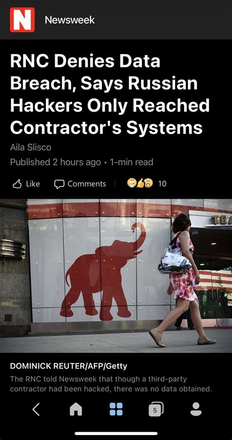 I Mean Cmon If The Gqp Admitted That Russian Hackers Attacked Them Too