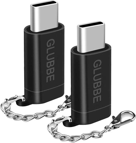 Amazon Com 2 Pack USB C Adapter For Lightning Cable I OS Lightning Female To USB Type C