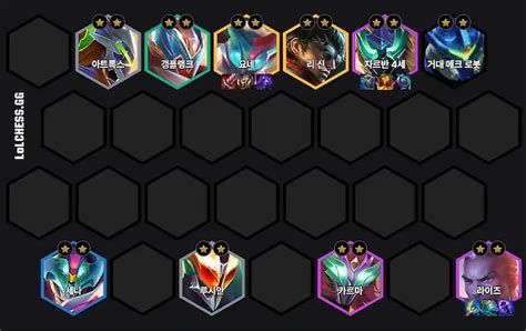 롤토체스 시즌 15 거대 로봇의 로망 7거대 메크 요네 덱 완벽 공략