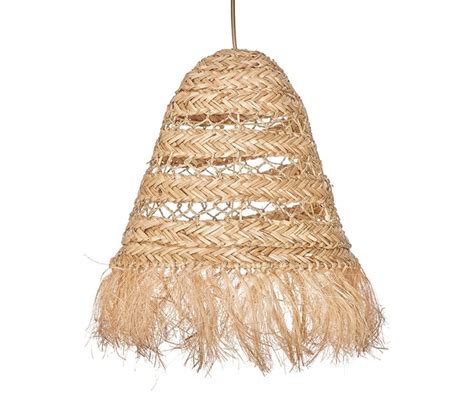 Lámpara De Techo Seagrass Natural Lily El Desván Del Mueble