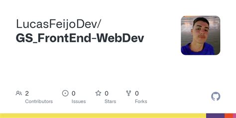 Github Lucasfeijodevgsfrontend Webdev