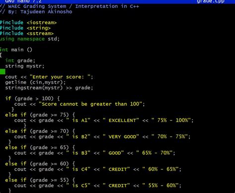 Tajudeen Akinosho On Linkedin Here Is The Waec Grading System In The New Waec Grading