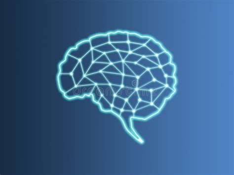 Artificial Intelligence Brain Creative Futuristic Concept Stock Illustration Illustration Of