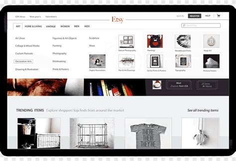 드롭 다운리스트 브랜드 디자인 디스플레이 광고 etsy png pngegg