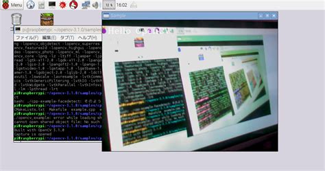Raspberry Pi 2 ★ Opencv 310 のインストール 〜 C And Python サンプルでのカメラ動作確認まで
