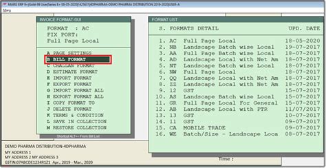 How To Print Transport Name In Bill Format In Marg Software