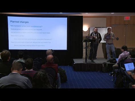 Linux Plumbers Conference Talk Soc Maintainer Group From Linux Plumbers Conference Class Central