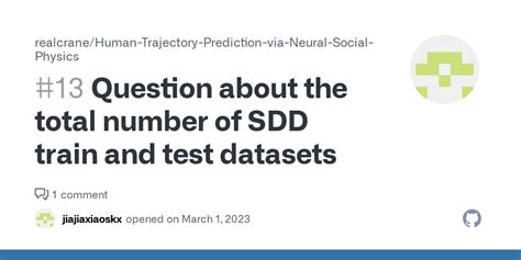 Question About The Total Number Of Sdd Train And Test Datasets · Issue 13 · Realcrane Human