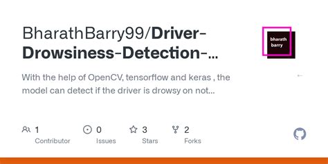 github bharathbarry99 driver drowsiness detection using cnn with the