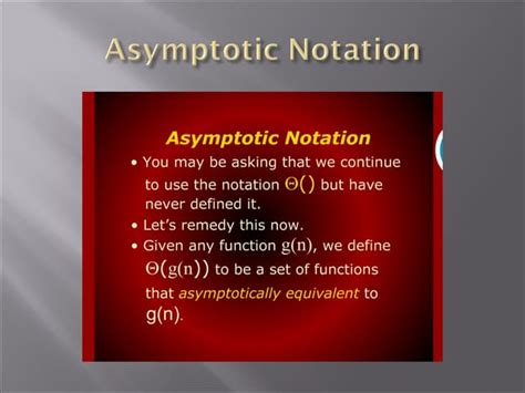 Asymptotic Notation Ppt