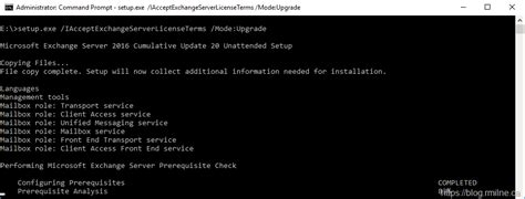 Does Exchange Setup Automatically Run PrepareSchema 250 Hello