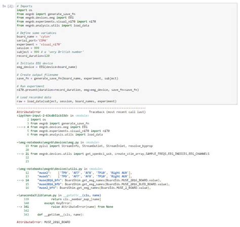 Attributeerror Muse2016board · Issue 172 · Neurotechxeeg Expy · Github