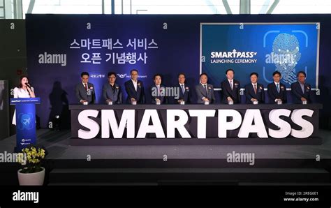 28th July 2023 Incheon Airport Introduces Smartpass System A Ceremony
