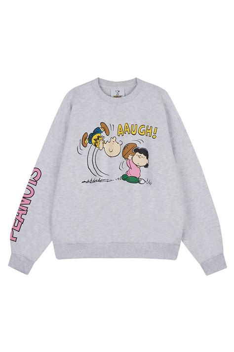 클라이드앤 여성 스누피 친구들 맨투맨 Foats672f Clride N