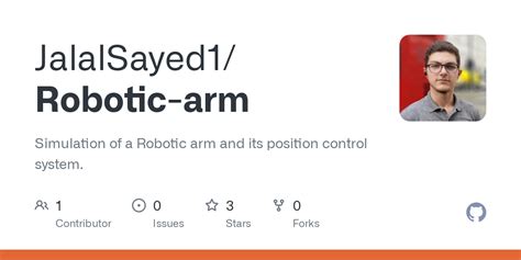 Github Jalalsayed1robotic Arm Simulation Of A Robotic Arm And Its