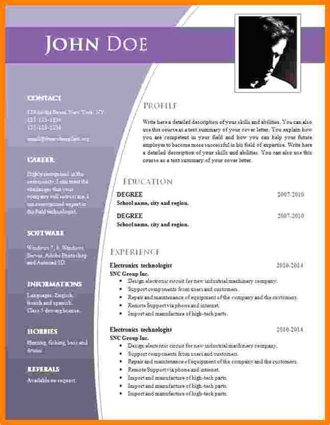 Resume Format Of Word File 9 Cv Format Word File Theorynpractice Williamson