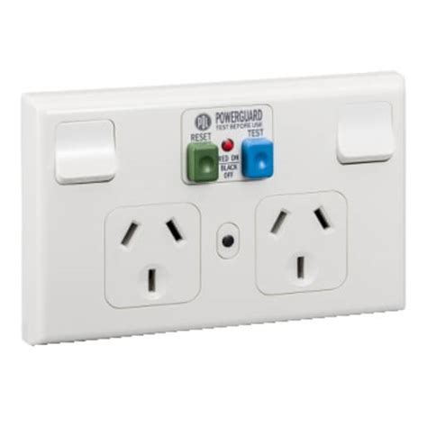 Rcd Switched Socket Pdl Double Eurotech Nz