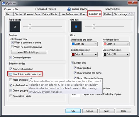 Why Cant I Select More Than One Object Gstarcad