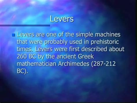 PPT Levers PowerPoint Presentation Free Download ID 3923367