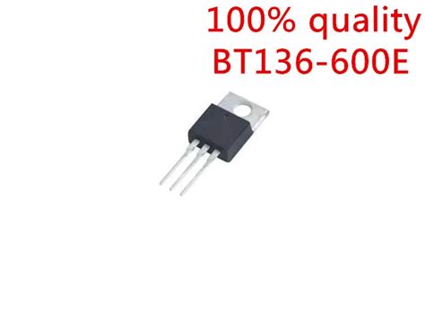 free shipping 10PCS BT136 600E BT136 600 BT136 600E TO 220 The new ...