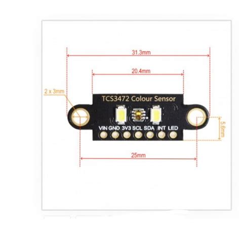 tcs34725 color sensor rgb module price in bd citytech bd