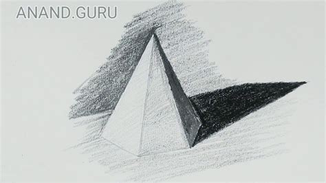 Hexagonal Pyramid How To Shade Object Object Shading YouTube
