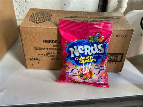 Nerd Gummy Clusters Candy 12 X 142g A D Auction Depot Inc