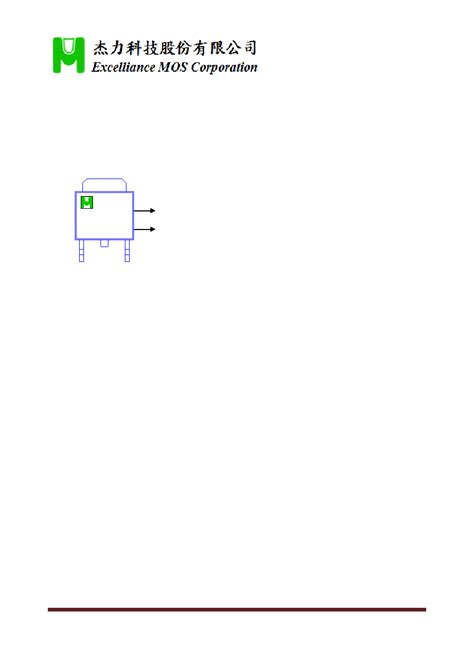 B20P03 datasheet(3/6 Pages) EXCELLIANCE | P?륝hannel Logic Level ...