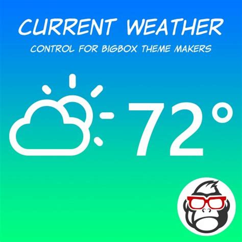 current weather control for bigbox third party apps and plugins