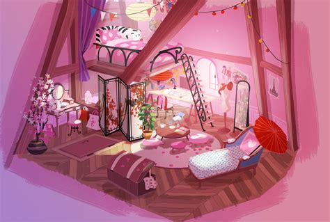 Marinette Bedroom In 2022 Anime Room Miraculous Ladybug Fan Art