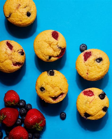 Berry Corn Muffins