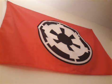 Star Wars Imperial Cog Flag Galactic Empire Flag Banner High Quality