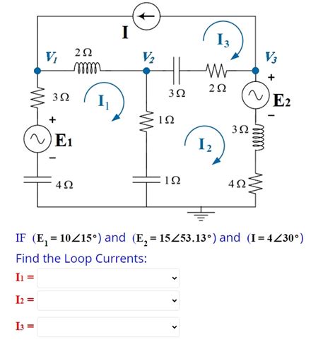 Solved Find The Loop Currentsi1i2i3