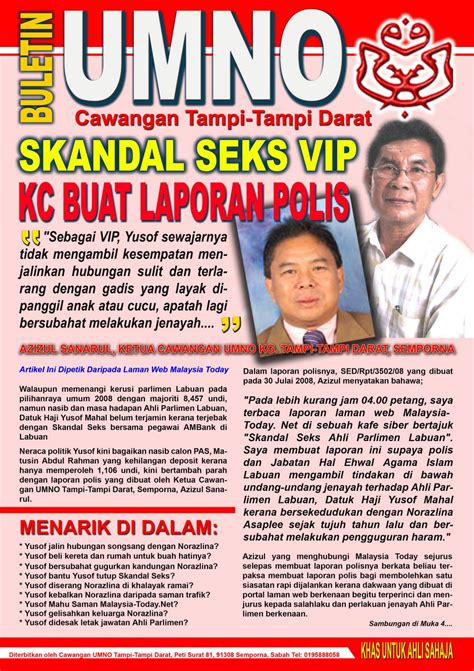 Malaysians Must Know The Truth Why Police Close The Sex Scandal Case