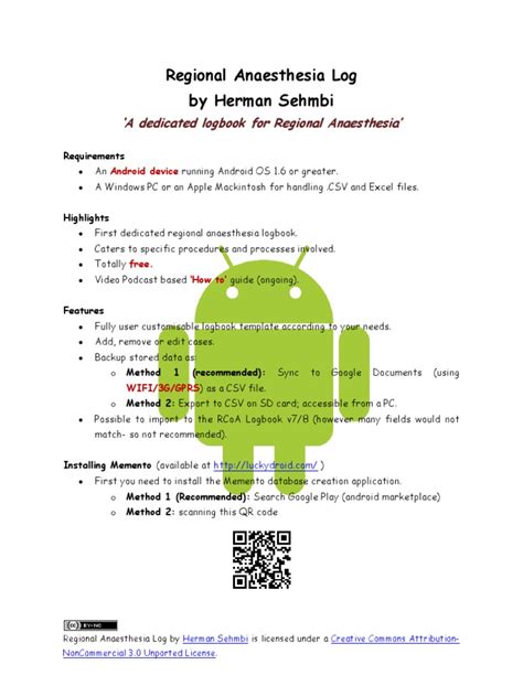 Regional Anaesthesia Logbook Guide Pdf Comma Separated Values