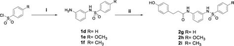 Scheme 2synthesis Of Compounds 2g2i Reagents And Conditions I