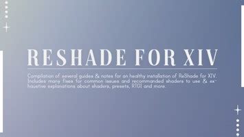 Watermark Shader GShade XIV Mod Archive