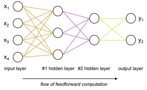 12 example of feedforward neural network simplified download scientific diagram