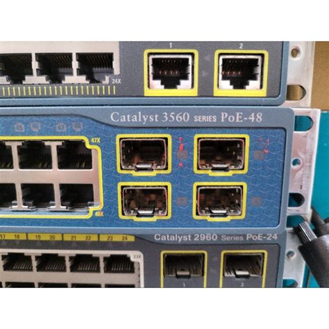 Cisco 3560 Poe 48 Port Switch 蝦皮購物