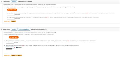 Solved For This Problem Carry At Least Four Digits After